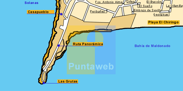 Mapas , Punta del Este en la Web!